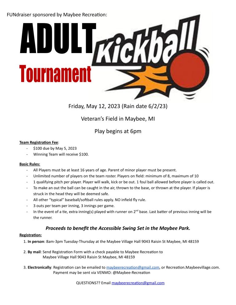 Minutes - Village Of Maybee