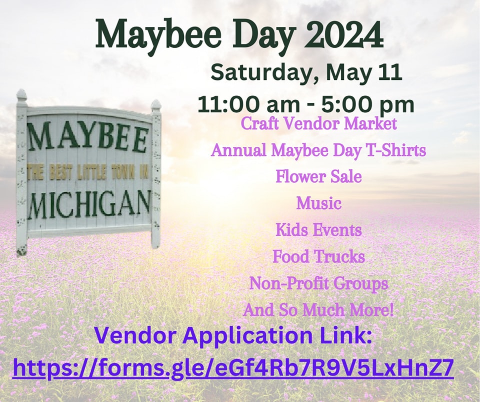 Permits - Village Of Maybee